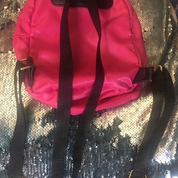 Bags | Hot Pink Backpack | Poshmark